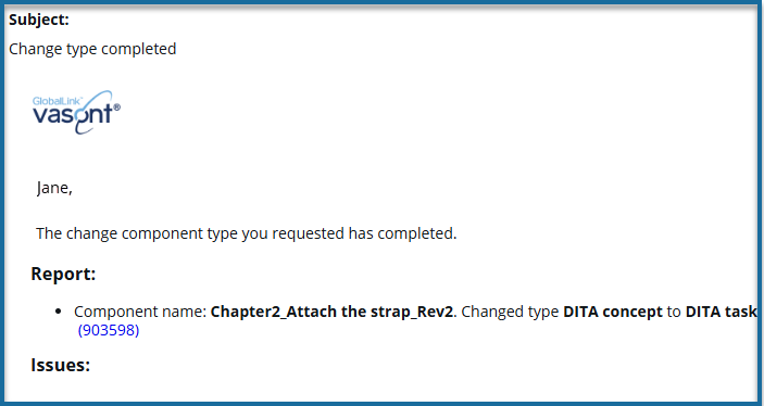 Change a component's type